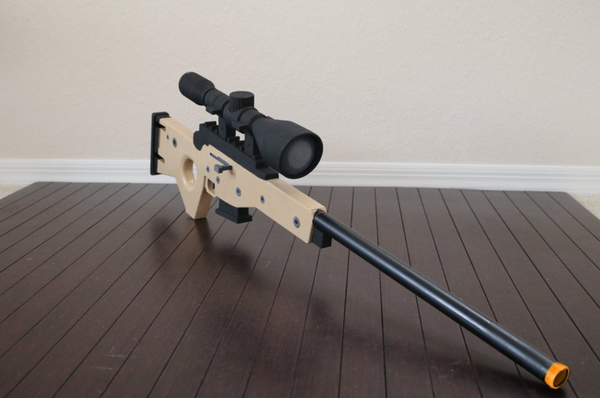 Bolt Action Sniper Rifle Legendary Fortnite Battle Royale 3D Printed P ...